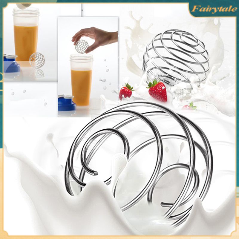 Milkshake Shaker Ball Stainless Steel Spring Balls Mixing Ball Wire ...