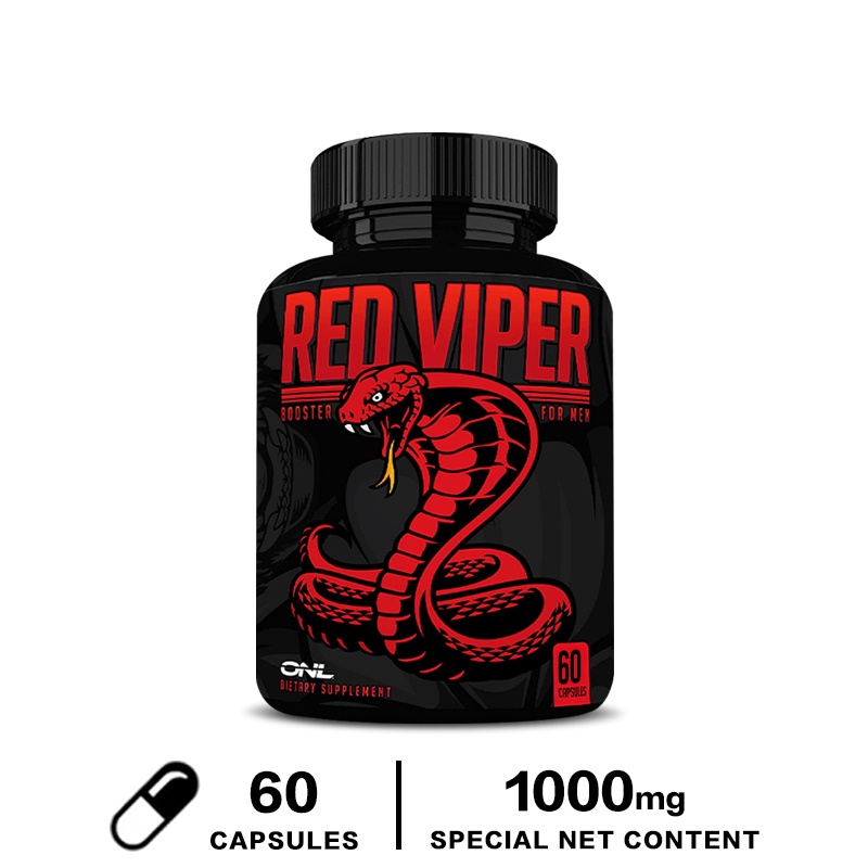 Red Viper Energy Pills for Men - ความแข็งแกร่งสูง, แรงจูงใจ & ความ ...