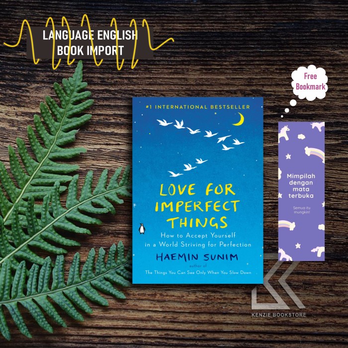 Love for imperfect things โดย Haemin Sunim | Shopee Thailand
