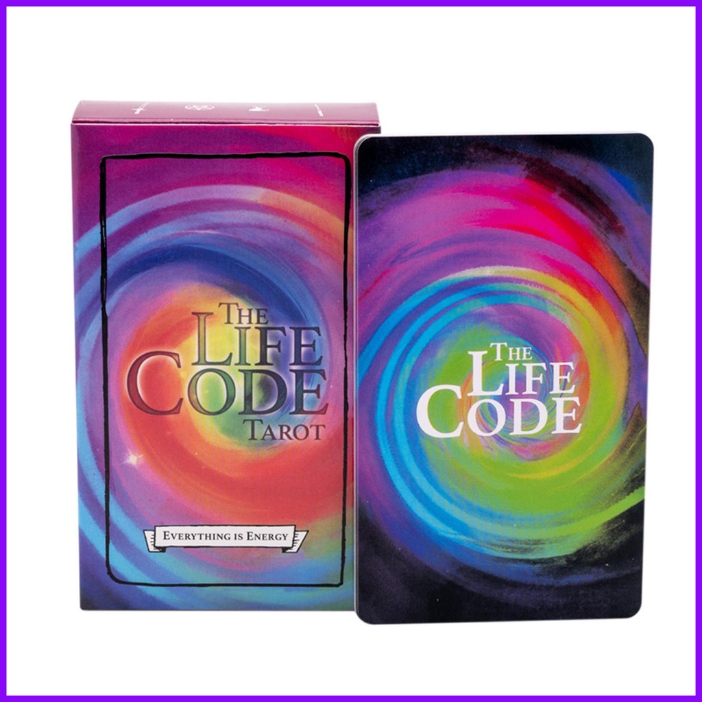 ไพ่ทาโรต์ The Life Code Tarot Fate Card Game For All Skill Levels Party Tarot Card Mysterious ...