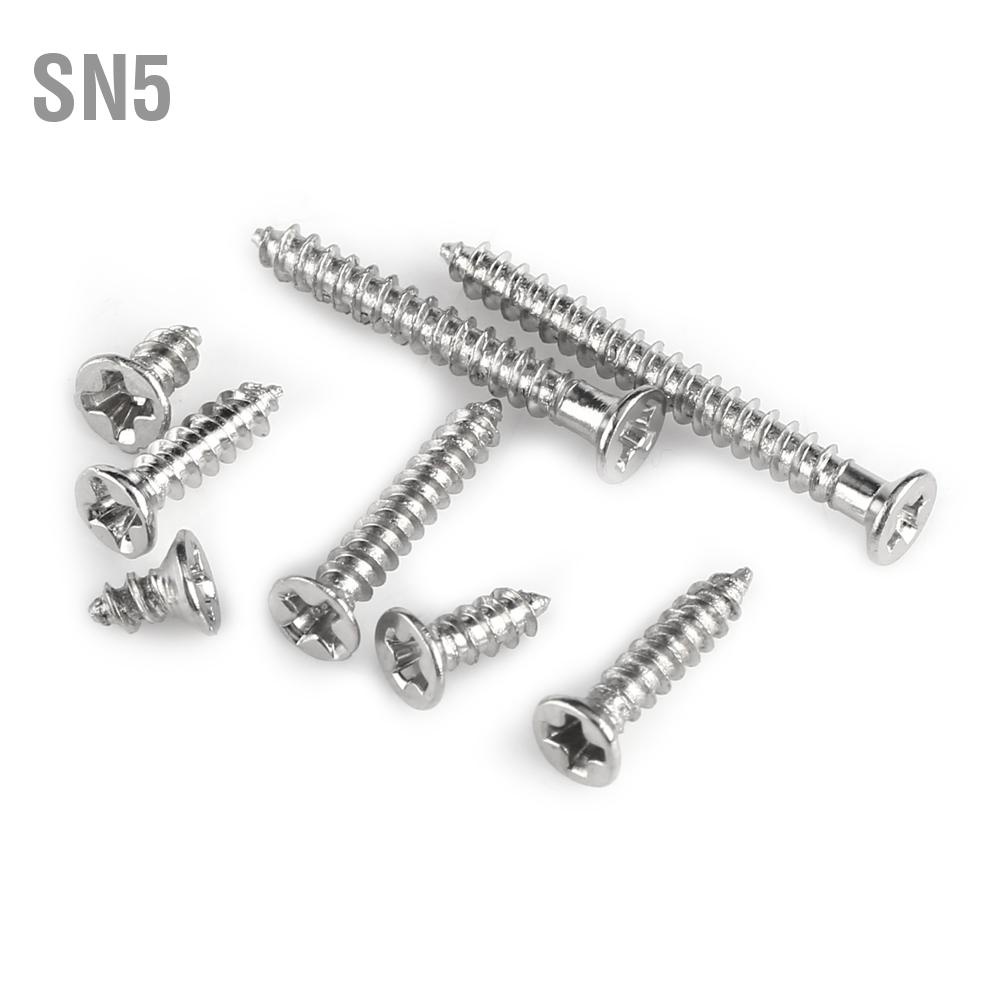 SN5 800pcs M2 Cross Drive หัวแบนสกรูเกลียวปล่อยงานไม้พร้อมกล่อง | Shopee Thailand