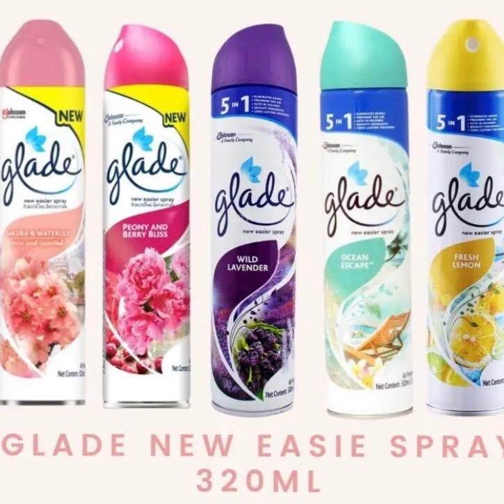 เกลดสเปรย์ปรับอากาศ 320 มล. Glade Aerosol Spray Air Freshener 320ml | Shopee Thailand