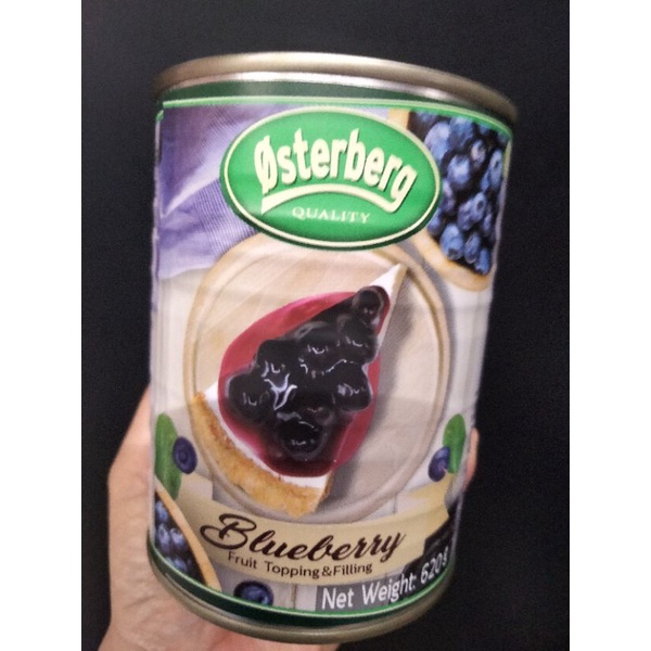 🔥 Osterberg Blueberry Fruit Topping Filling บลูเบอร์รี่ฟรุต ท๊อปปิ้ง ออสเตอร์เบิร์ก 620 g. 🔥 ...
