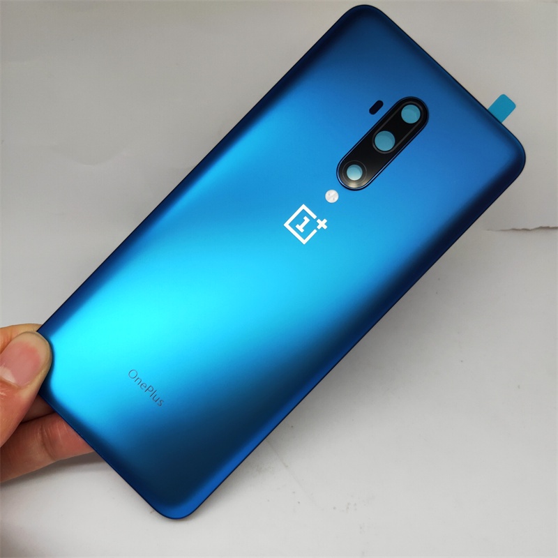สําหรับ OnePlus 7T Pro ฝาหลังแบตเตอรี่ กระจก ด้านหลัง เคสแผงด้านหลัง ...
