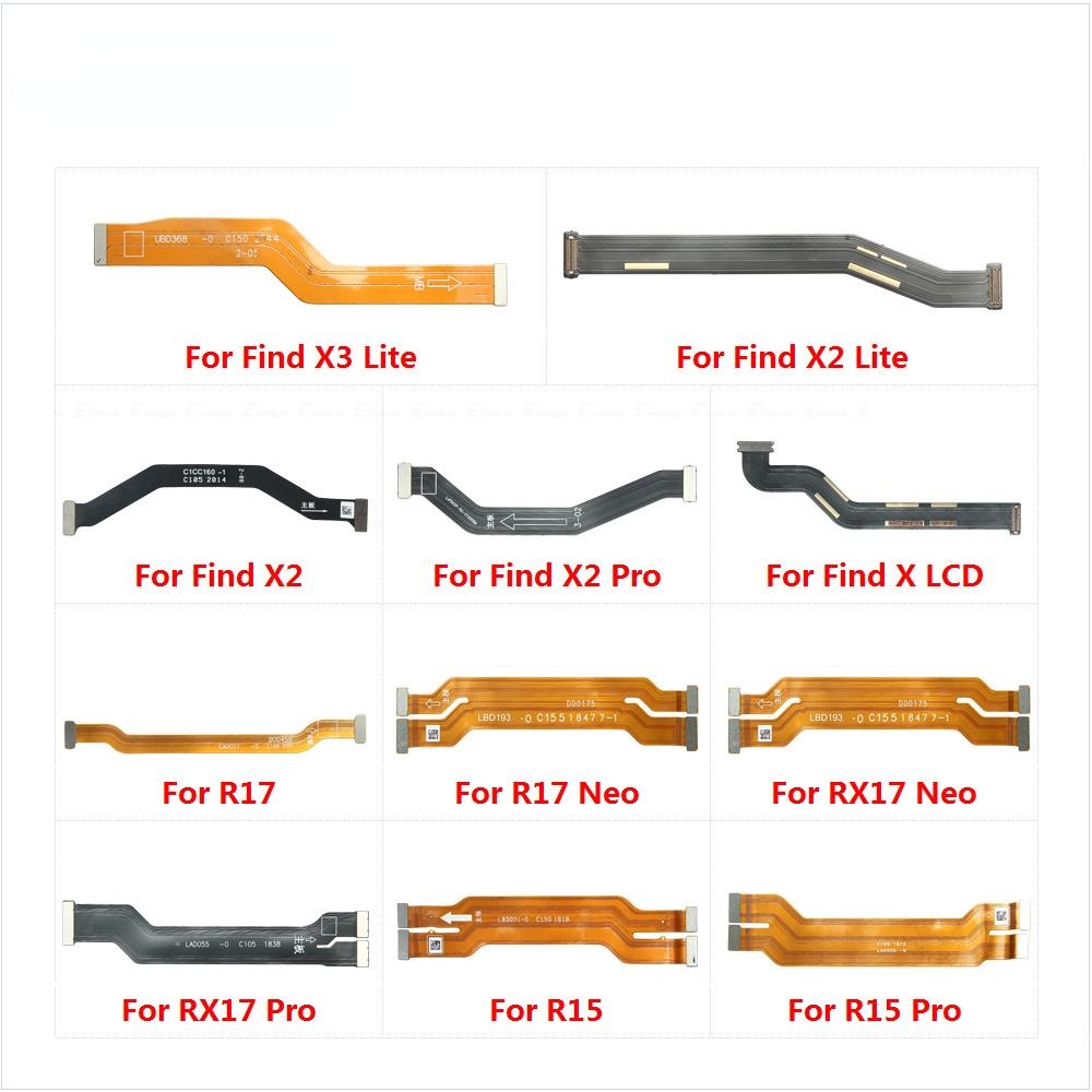 อะไหล่เมนบอร์ดหน้าจอ LCD สายแพเชื่อมต่อ สําหรับ OPPO RX17 R17 Neo R15 ...