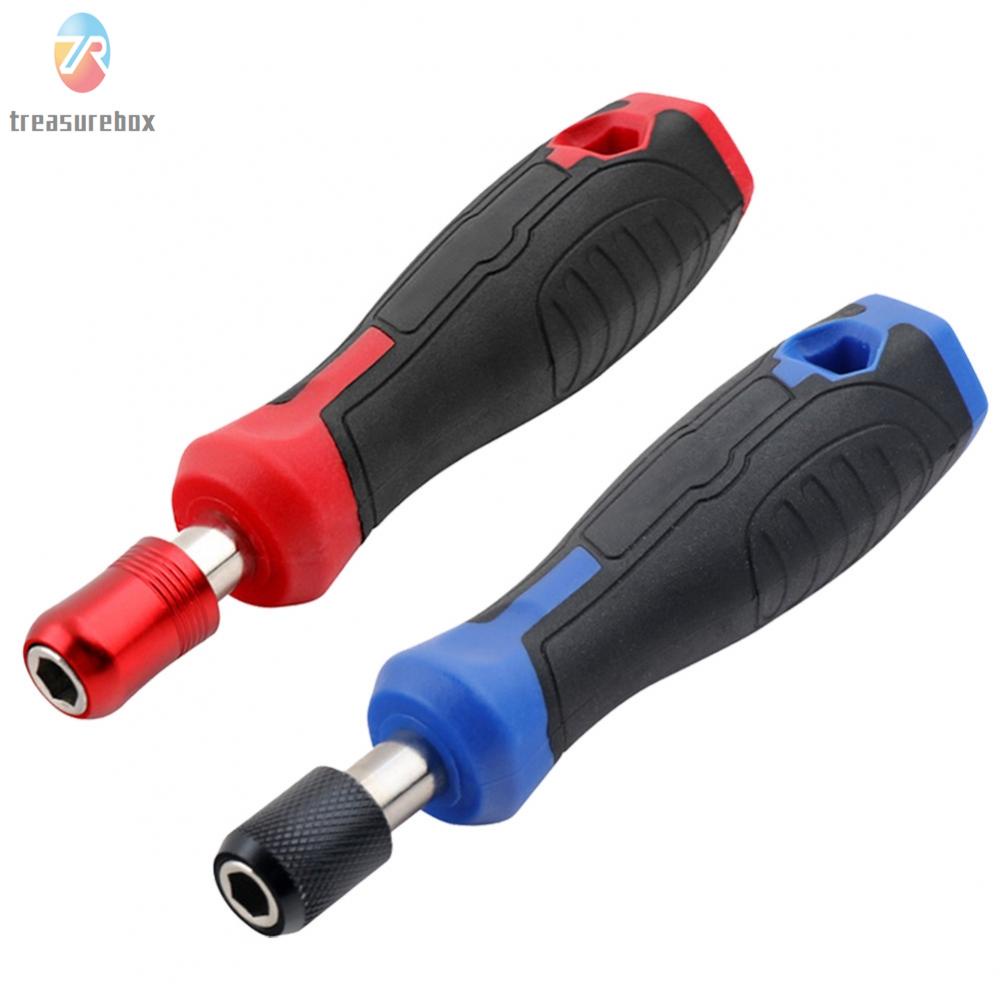 【TRSBX】1pc Magnetic Self Locking Screwdriver Handle w/ 1/4'' Hex ...