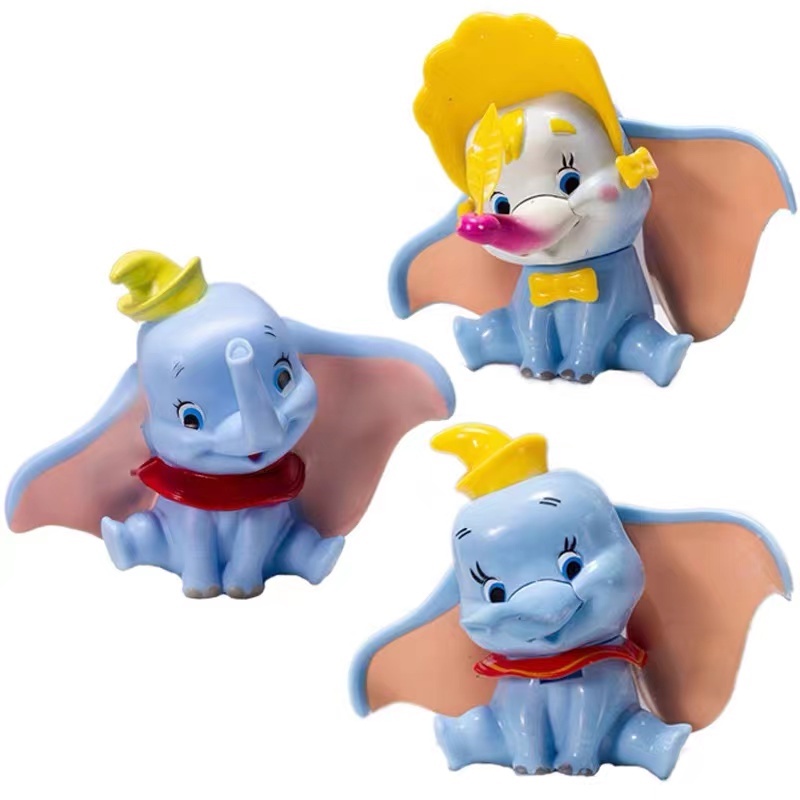 การ์ตูนอะนิเมะรูป Dumbo Elephant Pvc Action Figure ของเล่นเด็กวันเกิด ...