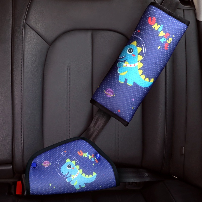 COD/ปลอกหุ้มเข็มขัดนิรภัยเด็ก ปรับได้ ที่ปรับระดับเข็มขัดนิรภัย ลายสัตว์ | Shopee Thailand