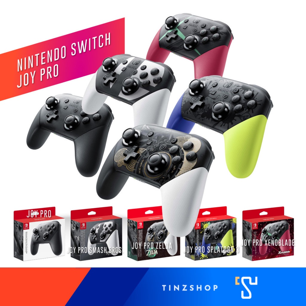 [Controller] Nintendo Switch Joy Pro Controller ของแท้ : Joy Pro Zelda ...