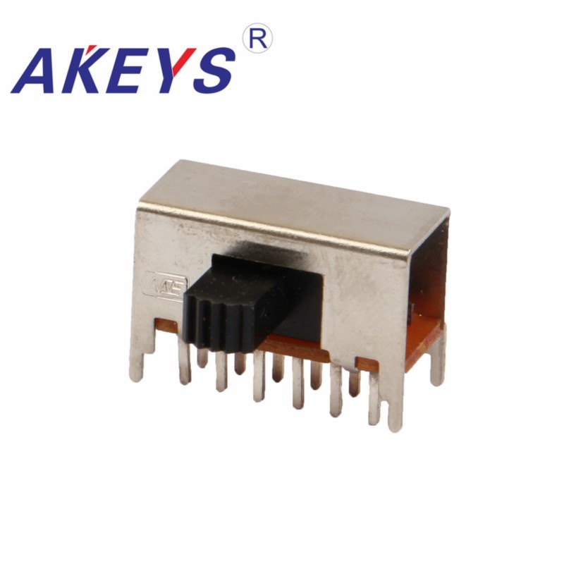 สวิตช์สไลด์ SK-42F01 4P2T 12 ขา พร้อม 4 ขา 7.0 มม. 8.0 มม. 10 ชิ้น | Shopee Thailand