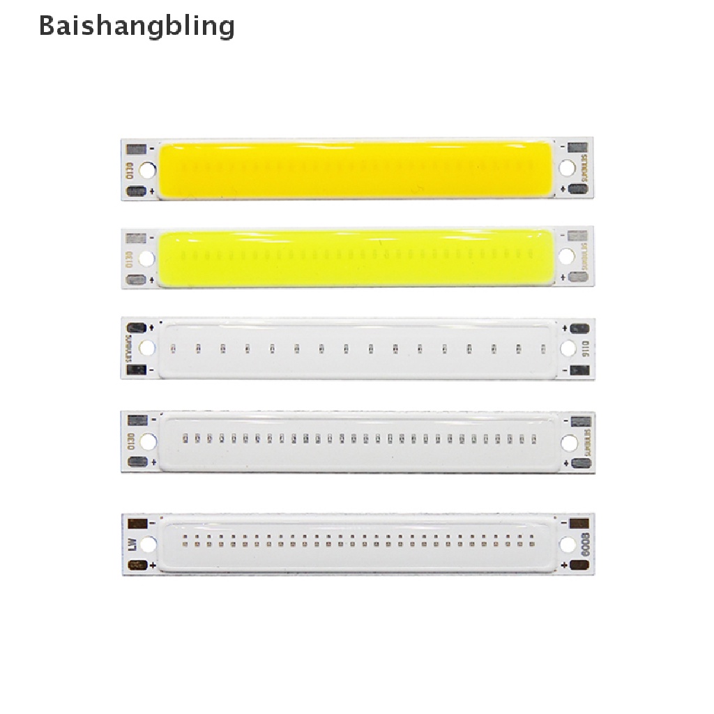 Bsbl ขายดี แถบไฟ LED COB 3V 3.7V DC 60 มม. 8 มม. 3W สีขาว น้ําเงิน แดง ...