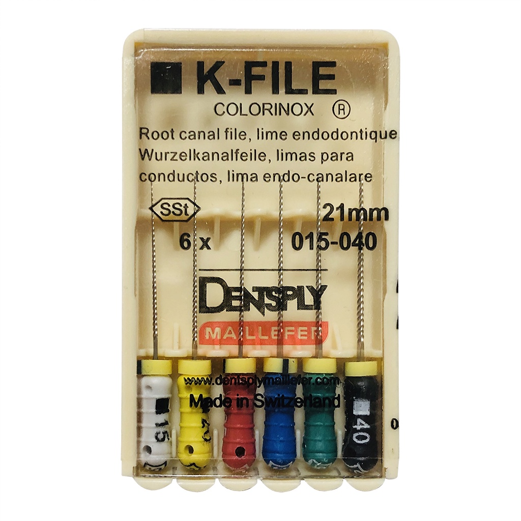 【dentalhome】Dental K Files No. #06 #08 #10 #20 #25 #30 #35 #15-40 21mm ...
