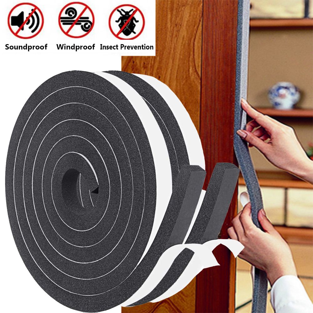 2M/Roll Widen 3CM Home Insulation Tape Dustproof Windproof Weather ...