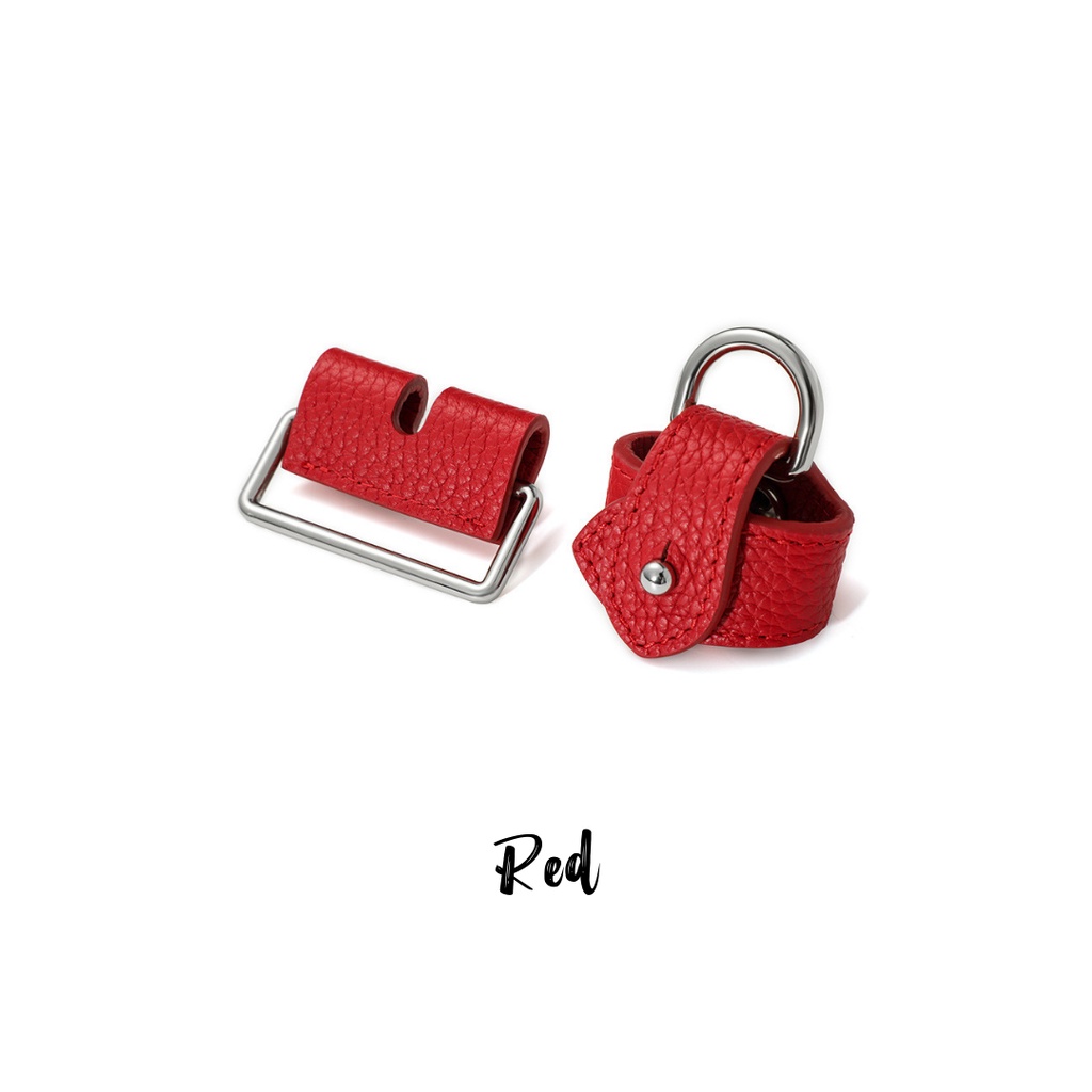 ตะขอ คล้องกระเป๋า หนังแท้ addaptor สำหรับกระเป๋า กระเป๋าทรง Lunch Box ...