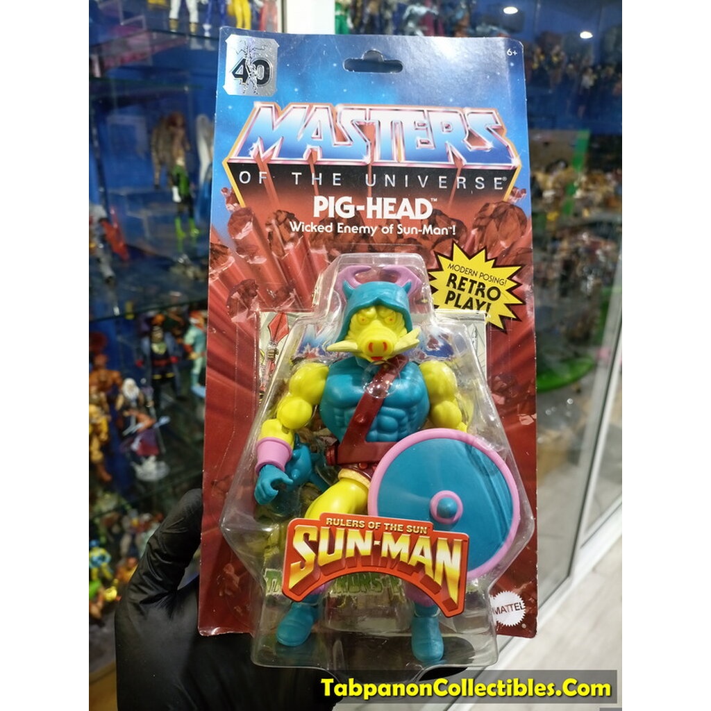 [2022.06] Mattel MOTU Origins Pig-Head Action Figure | Shopee Thailand