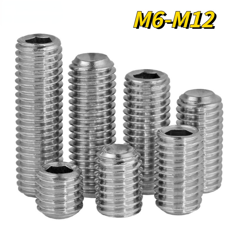 [XNY] สกรูสเตนเลส 304 หกเหลี่ยม M6 M8 M14 M16 สําหรับเครื่องเจาะรู | Shopee Thailand