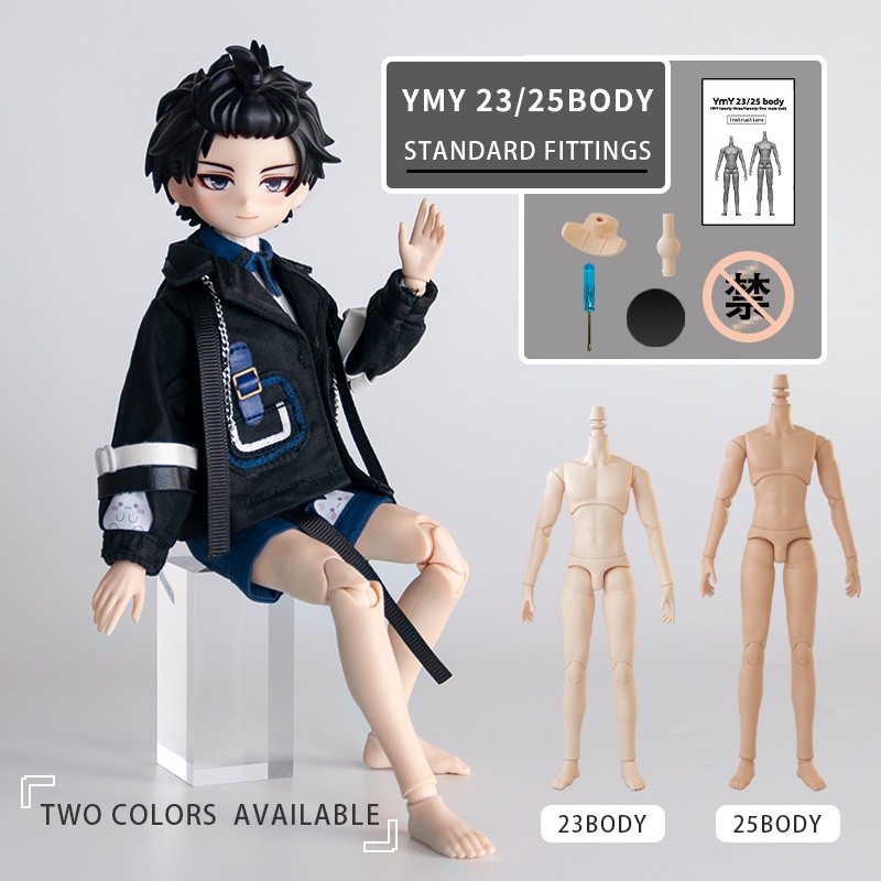 Ymy ข้อต่อตัวผู้ 23/25 อุปกรณ์เสริม สําหรับตุ๊กตา obitsu 11 GSC Head Ob22 ob23 BJD QP3L | Shopee ...
