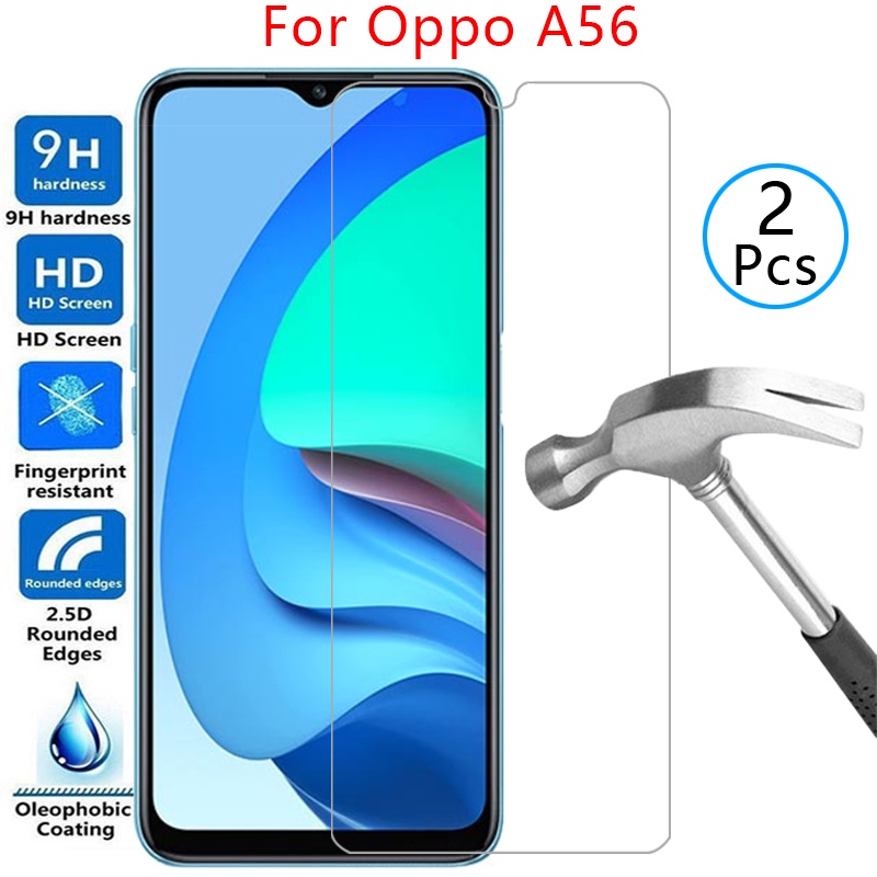 เคสกระจกนิรภัยกันรอยหน้าจอ สําหรับ oppo a56 5g oppoa56 a 56 56a 6.5 360 ...