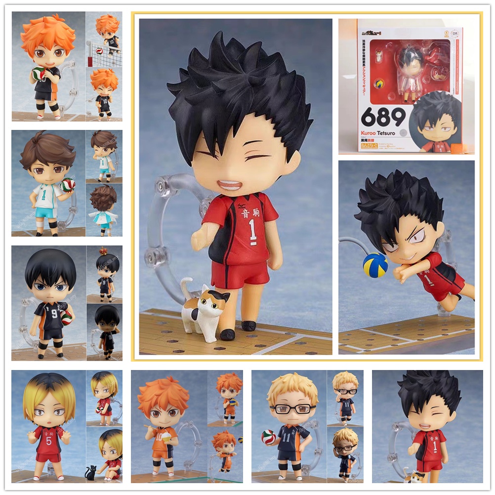 ฟิกเกอร์ Haikyuu Nendoroid Volleyball Boy Kuroo Tetsuro 689 Oikawa ...