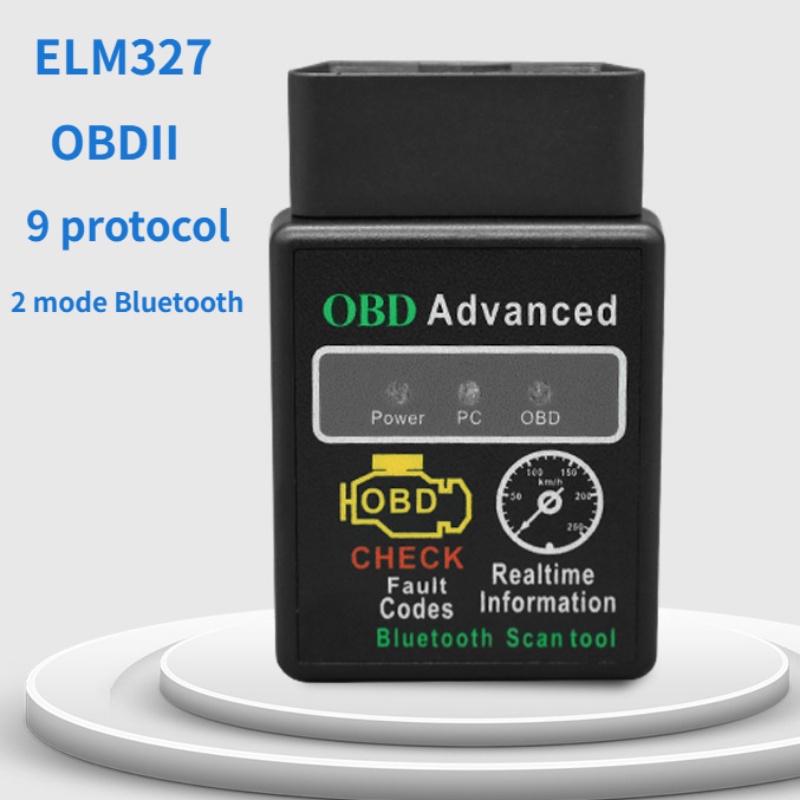 Elm327 OBD2 เครื่องสแกนเนอร์อ่านโค้ด บลูทูธ V1.5 Elm 327 Obd 2 Ecu ขนาดเล็ก สําหรับรถยนต์ ...