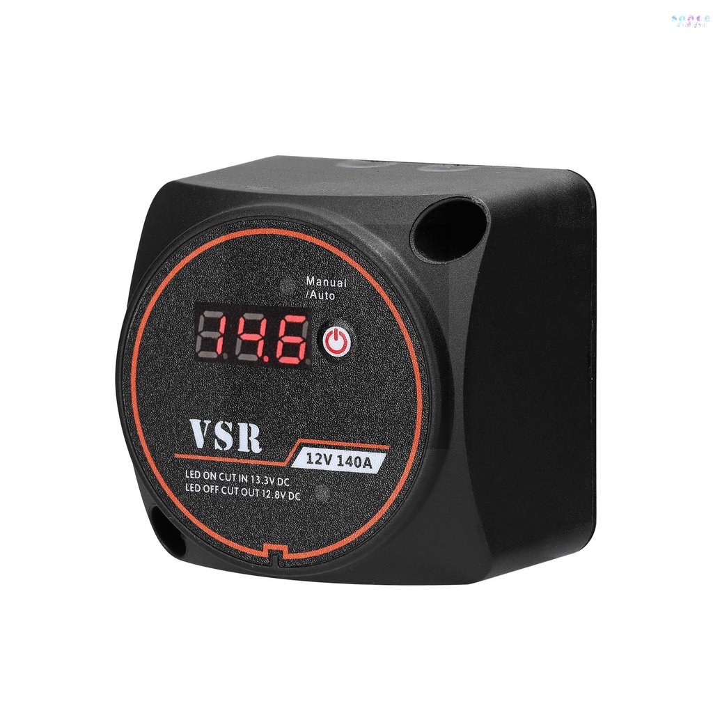 ตัวควบคุมแยกแบตเตอรี่ I-12 V 140A โหมดอัตโนมัติ รีเลย์ VSR-Voltage ...