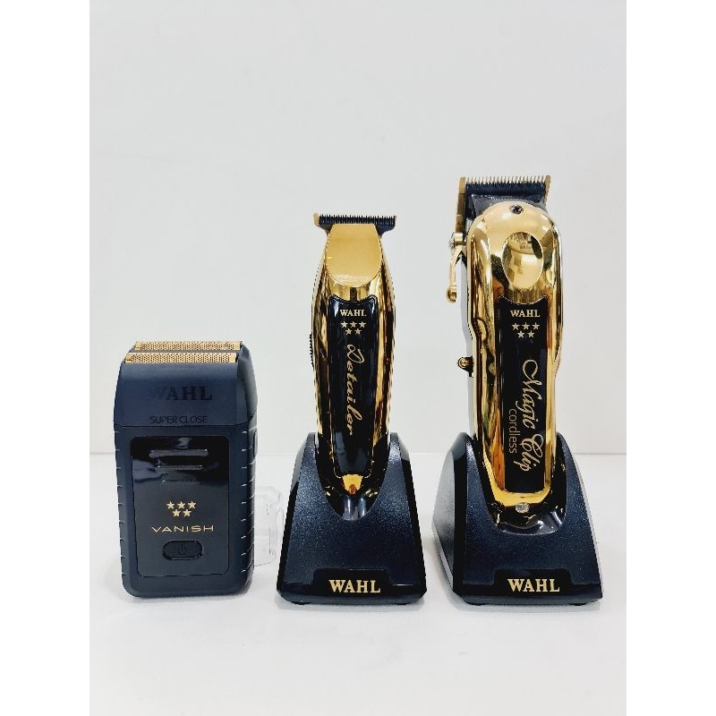 ปัตตาเลี่ยนสีทอง Wahl / Magic clip / Detailer /Shaver จากศูนย์ไทย รับ ...