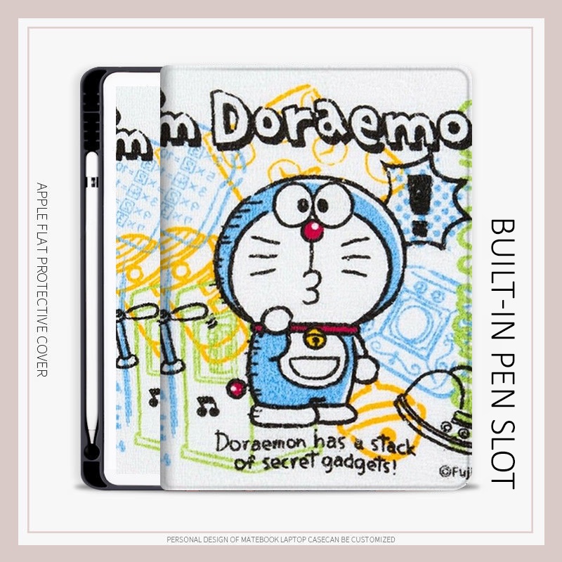 Doraemon เคสไอแพด pro11 2022 gen10 เคส iPad air 1 2 3 4 5 mini 4 5 6 10 ...
