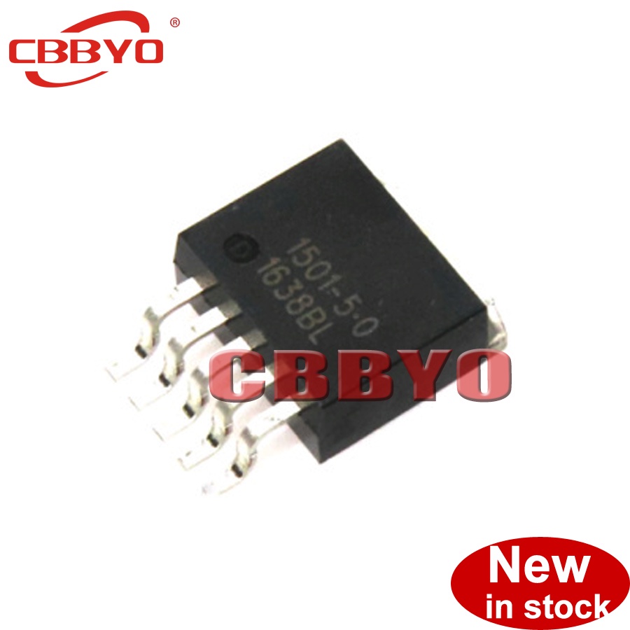 5 ชิ้นใหม่เอี่ยม AP1501-50 TO263-5 1501-50 TO-263 AP1501 IC AP1501A50 ...