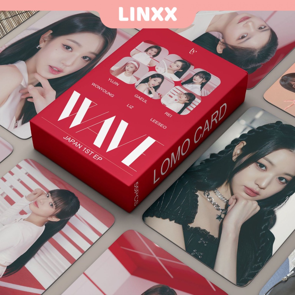 Linxx โปสการ์ดอัลบั้ม IVE WAVE Lomo Card Kpop 55 ชิ้น | Shopee Thailand