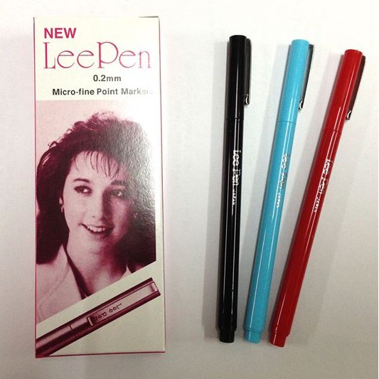 ปากกาหัวเข็ม LEE PEN จำนวน 1 โหล (12ด้าม) | Shopee Thailand