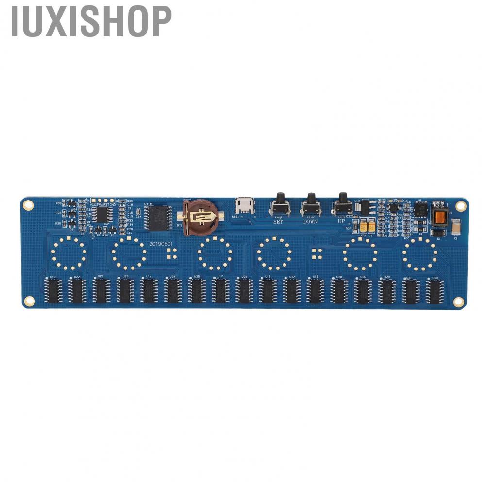 Iuxishop Nixie Tube Clock Drive Module 7 Colors Nixie Tube Clock Board ...