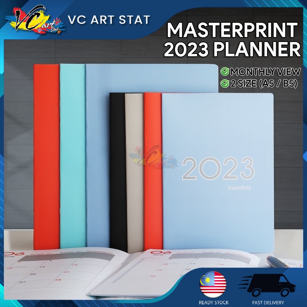 Vc Art Masterprint 2023 สมุดไดอารี่ ขนาด A5 / B5 | Shopee Thailand