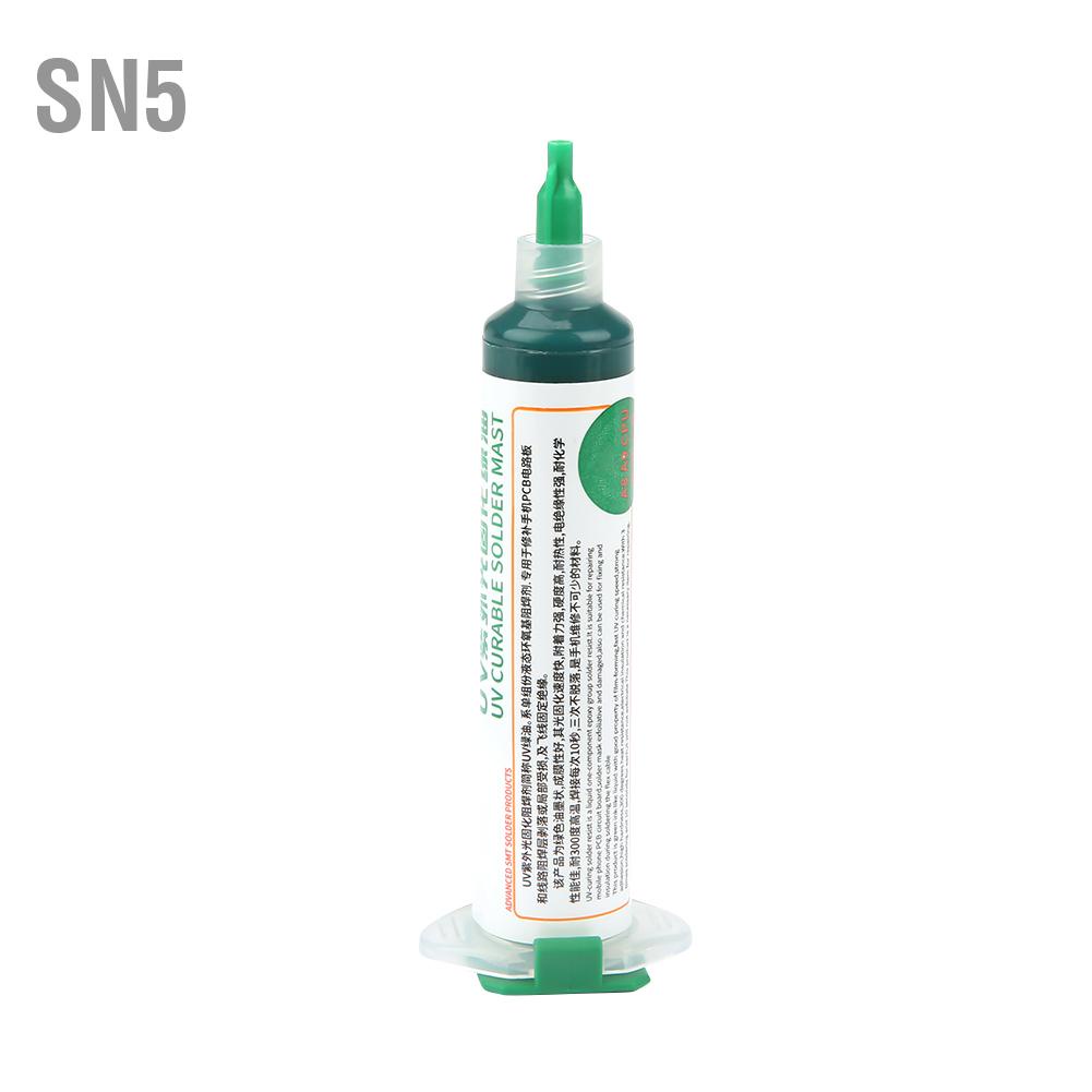 SN5 1 ชิ้น UV Light Curing Solder Mask Ink BGA PCB Resist สีเขียว ...