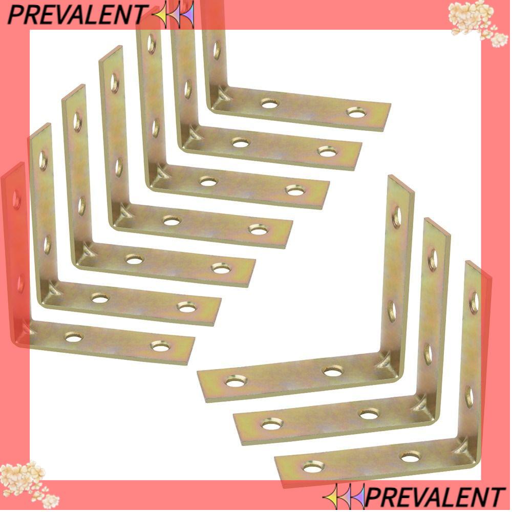 Preva ตัวยึดมุมฉาก 90 องศา 4 รู มุม 2 นิ้ว 10 ชิ้น | Shopee Thailand