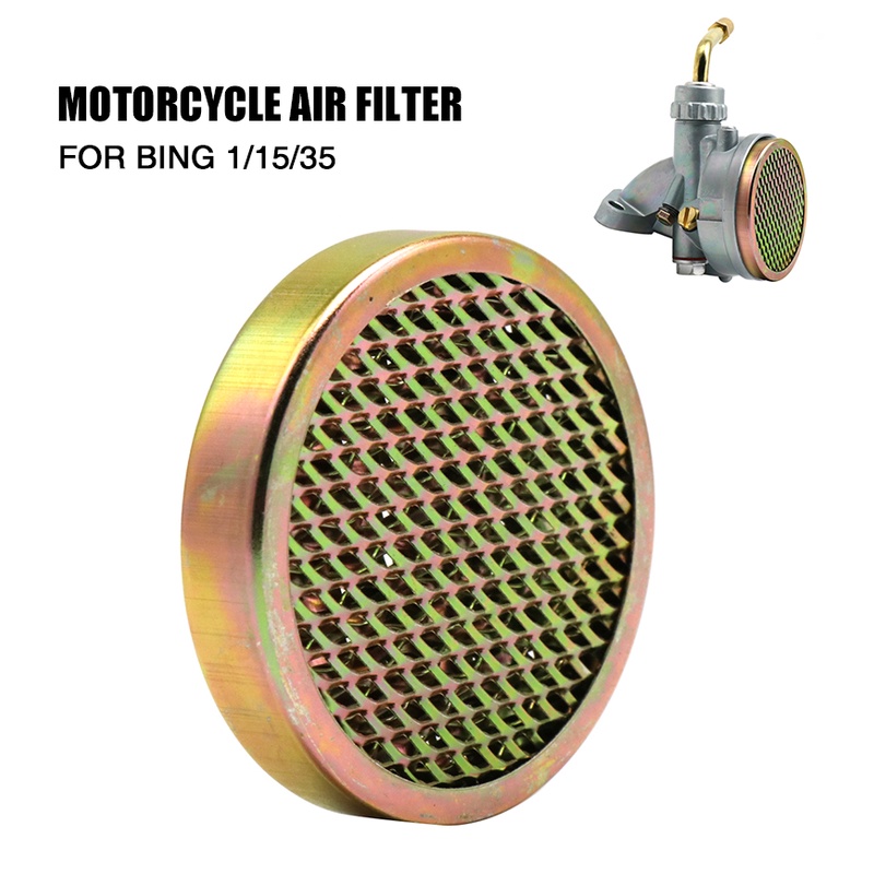 MOTOPARTS SHOP 52*10mm BING SSE 1/15/35 Carburetor Air Filter Net Mesh ...