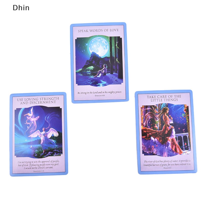 [Dhin] ชุดการ์ดไพ่ทาโรต์ภาษาอังกฤษ 44 ชิ้น ต่อชุด Cod | Shopee Thailand