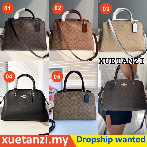 Coach 91495 91016 91493 lillie Carryall กระเป๋าสะพายผู้หญิง/กระเป๋าโท้ท ...