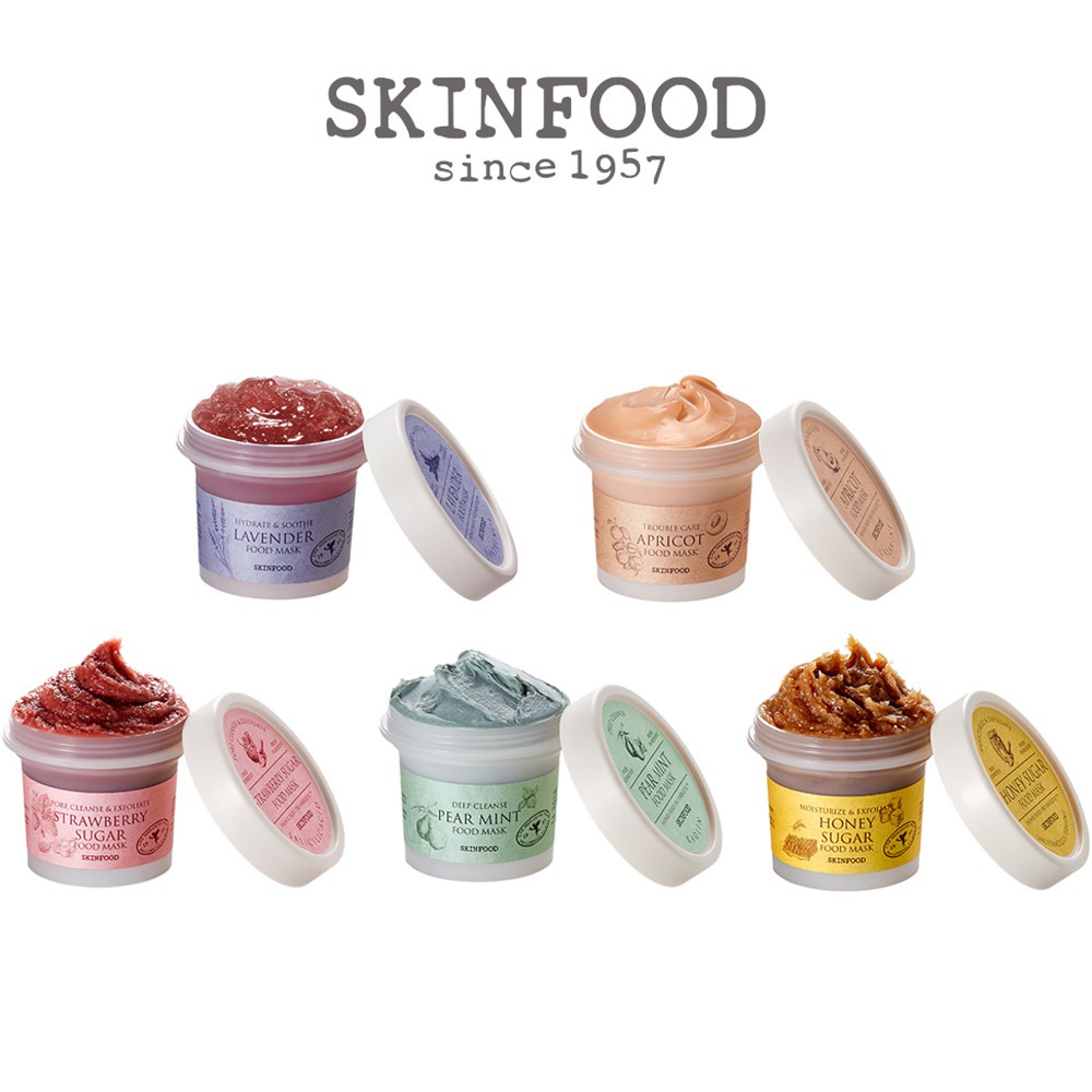 Skinfood Food Mask (120 กรัม) น้ําผึ้ง (หมดอายุ: 2024-02-01) [มาสก์ให้ ...