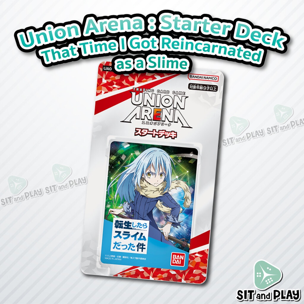 Union Arena : Slime - Starter Deck (UA07ST) ลิขสิทธิ์แท้ 100% That Time ...