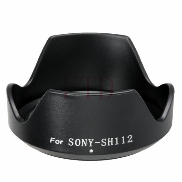 เลนส์ฮู้ด LENS HOOD SONY SH-112 เลนส์ฮู้ดสำหรับ SONY E ALC-SH112 3.5-5. ...