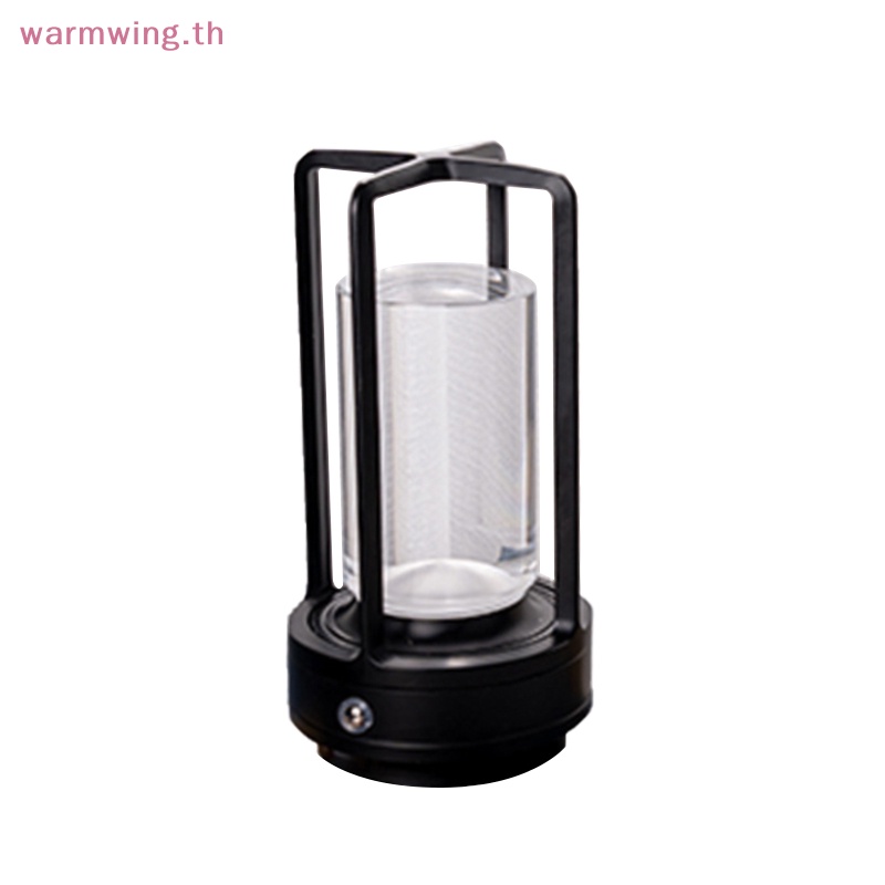 Warmwing โคมไฟตั้งโต๊ะ LED ไร้สาย หรี่แสงได้ 3 สี พร้อมเซนเซอร์สัมผัส ขนาดพกพา ชาร์จได้ พร้อม ...