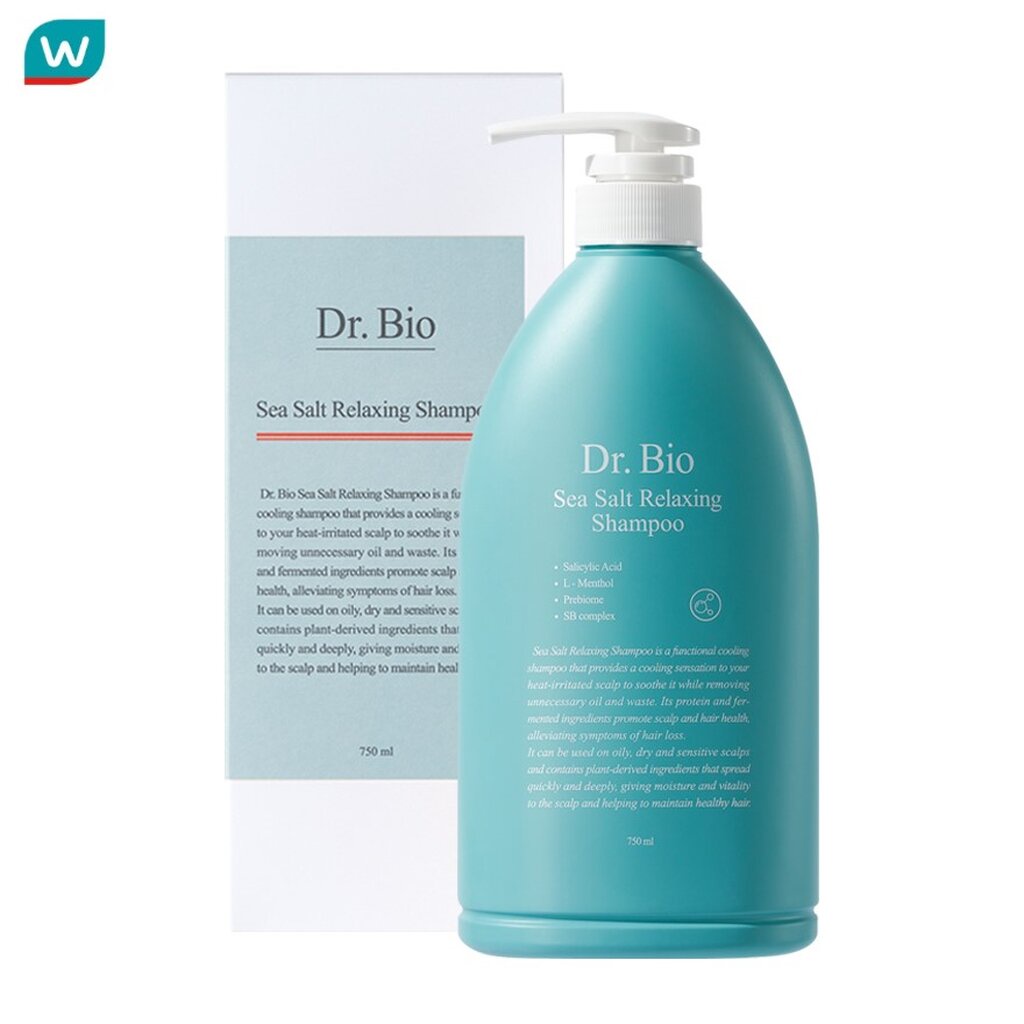 Dr.Bio ดร.ไบโอ แชมพู ซี ซอลท์ รีแลกซิ่ง 750 มล. | Shopee Thailand