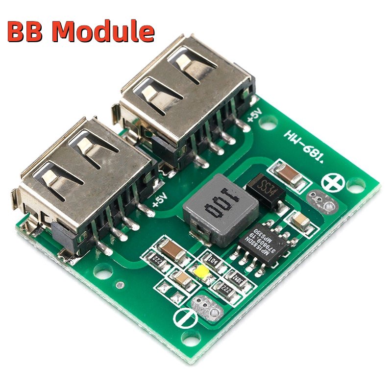 โมดูลพาวเวอร์ชาร์จ 9V 12V 24V เป็น 5V DC-DC เอาท์พุต USB คู่ 3A 6-26V สําหรับรถยนต์ | Shopee ...