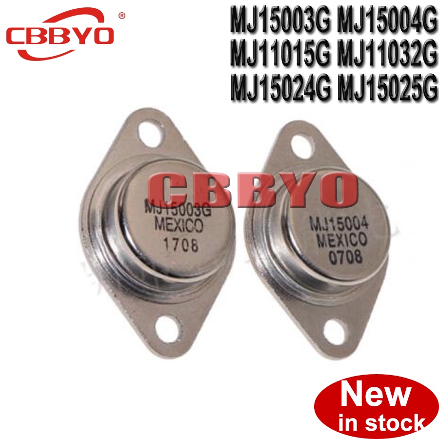 วงจรรวม MJ15003G MJ15004G TO-3 MJ15003 MJ15004 MJ11015G MJ11015 ...