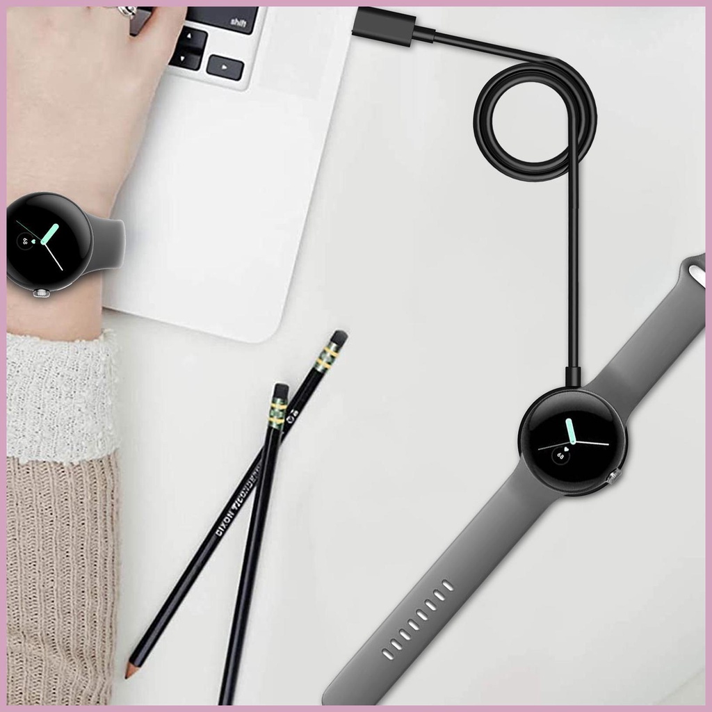 สายชาร์จ USB Type C สําหรับ Google Pixel Dock Base Cord Wire Smartwatch ...