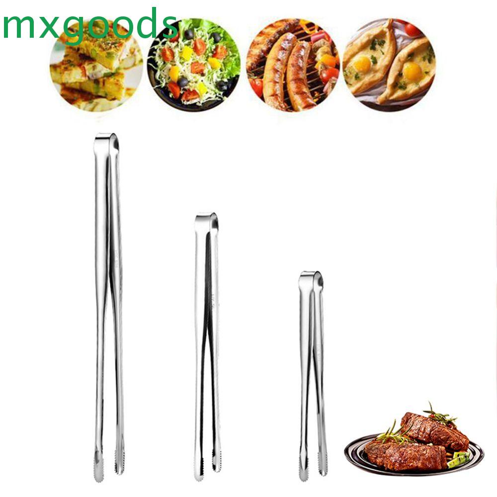 Mxgoods ที่คีบอาหาร สเตนเลส 304 สําหรับคีบอาหาร สลัด ย่างบาร์บีคิว เสิร์ฟขนมปัง | Shopee Thailand