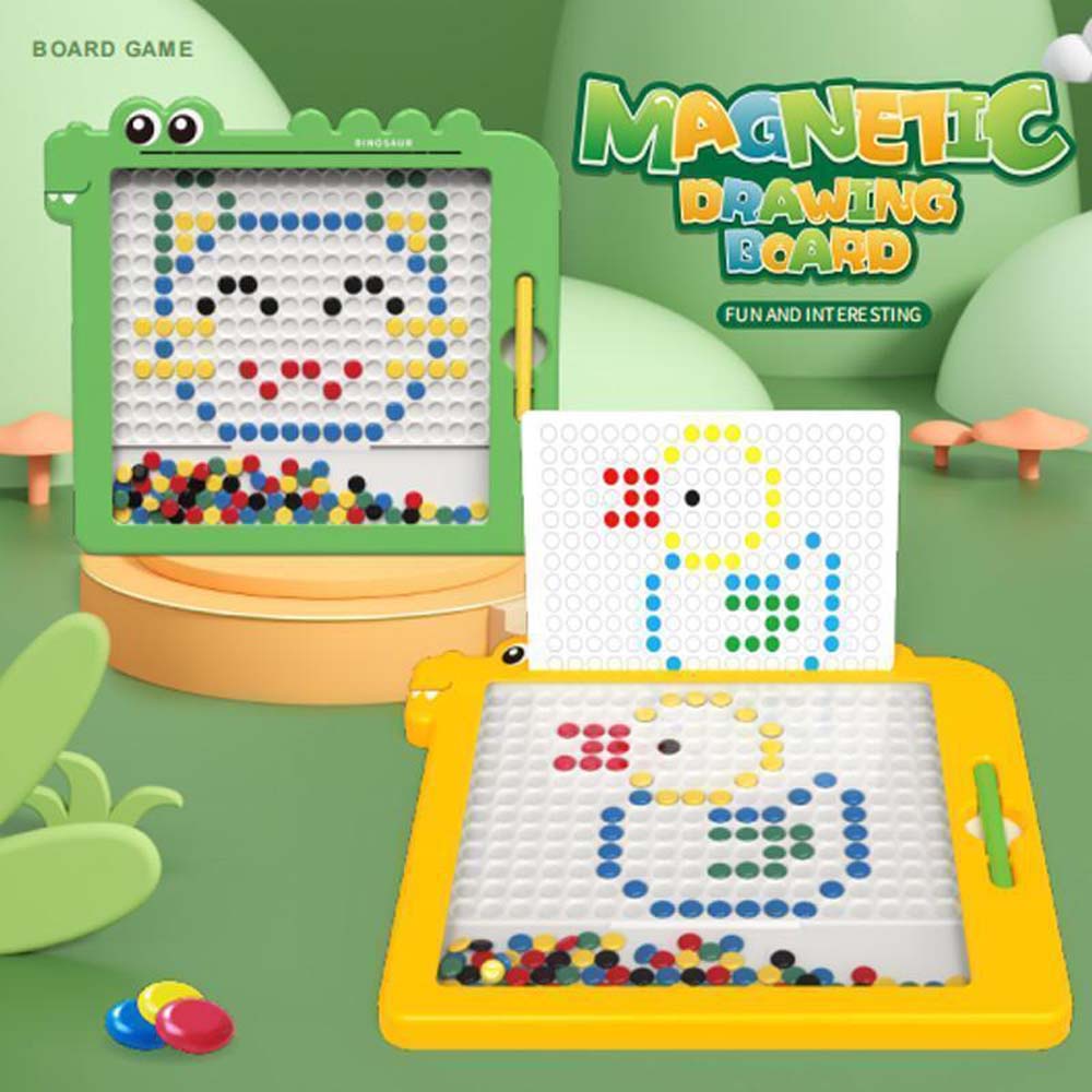 Magnetic Drawing Board For Kids Doodle Dot Art Educational Preschool ...
