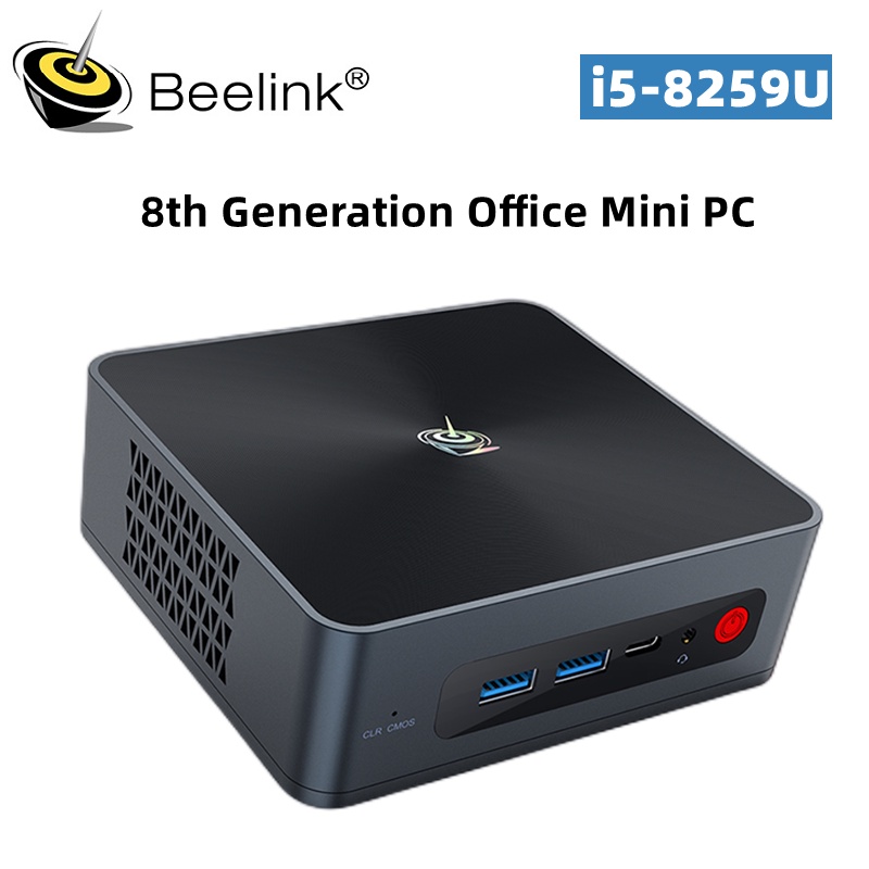 Beelink SEi8 Mini PC 8th i5-8259U Windows 11 Mini PC DDR4 16B 500B NVMe ...