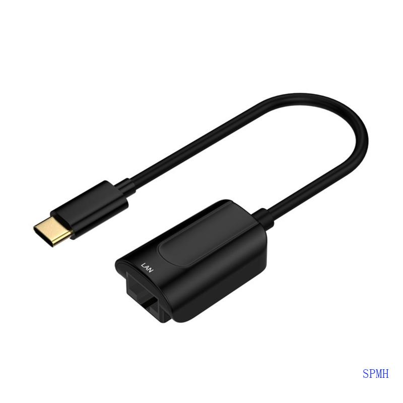 อะแดปเตอร์ Super USB-C เป็นอีเธอร์เน็ต Type C เป็นอีเธอร์เน็ต LAN ...
