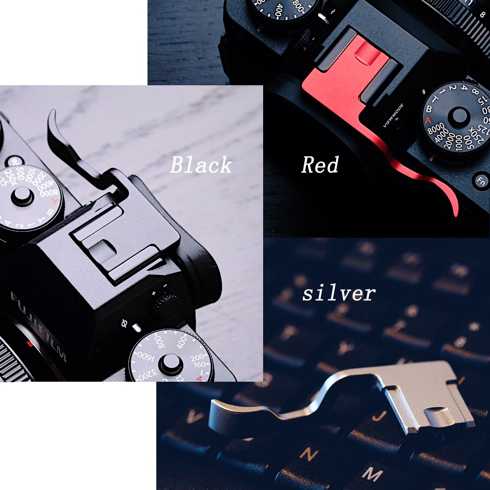 ด้ามจับ Fujifilm XT50 Thumb Rest Thumb Grip Hot Shoe สําหรับ Fujifilm XT50 | Shopee Thailand